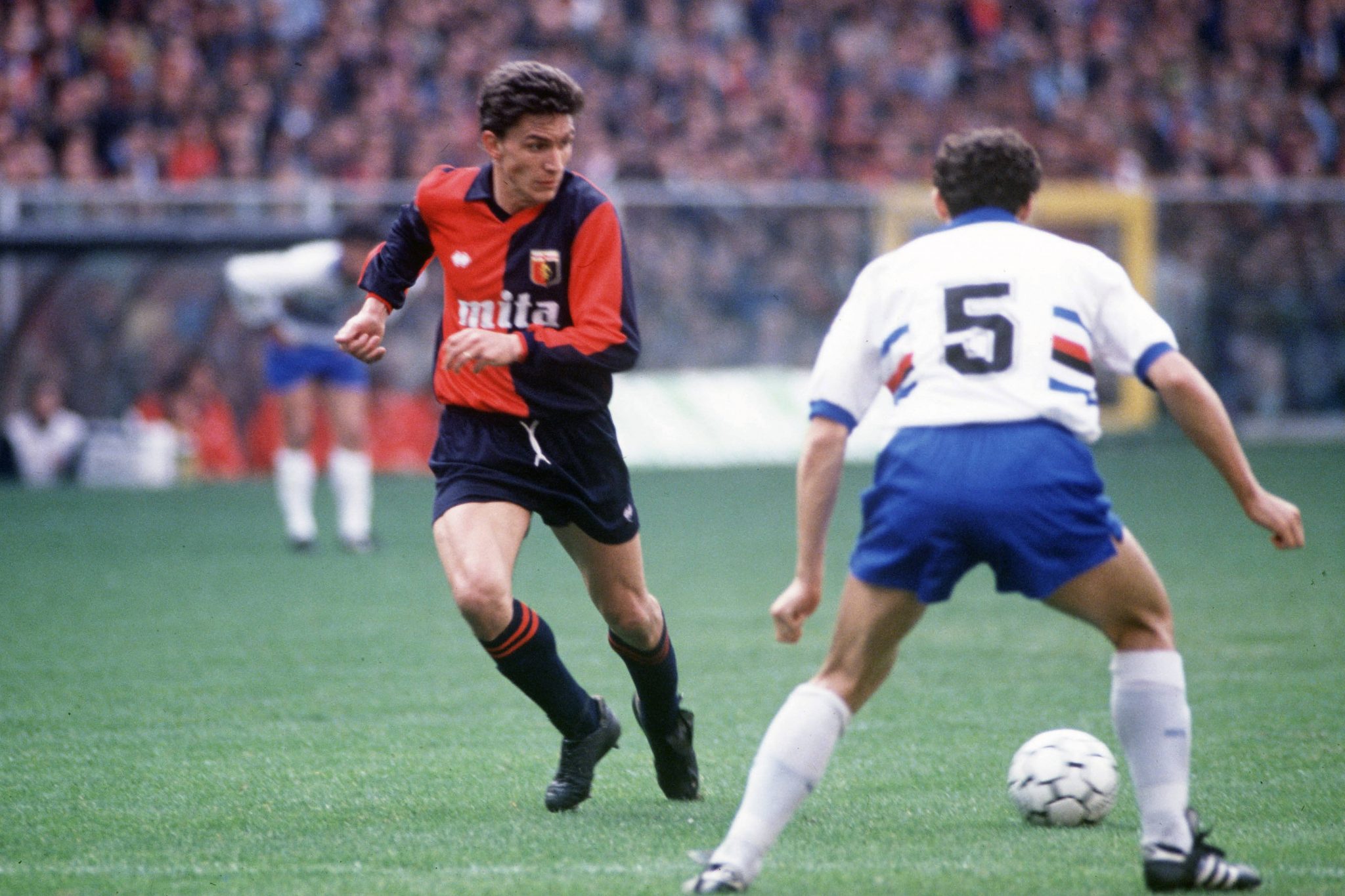 Stefano Eranio levantou taças pelo Milan e fez história por Genoa e ...