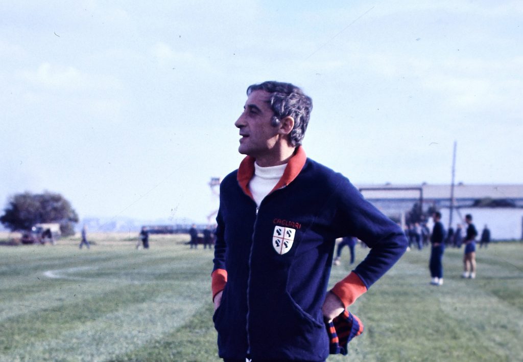 Manlio Scopigno, o 'filósofo', levou o Cagliari a seu único scudetto ...