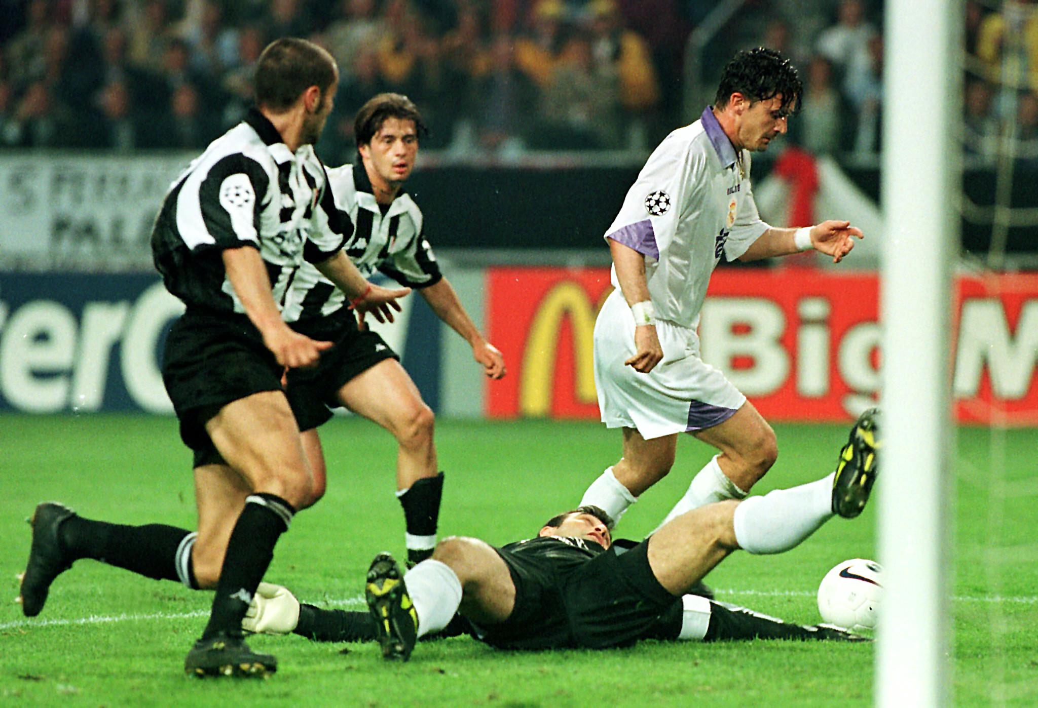 Em 1998, Juventus parou no Real Madrid e perdeu segunda final seguida ...